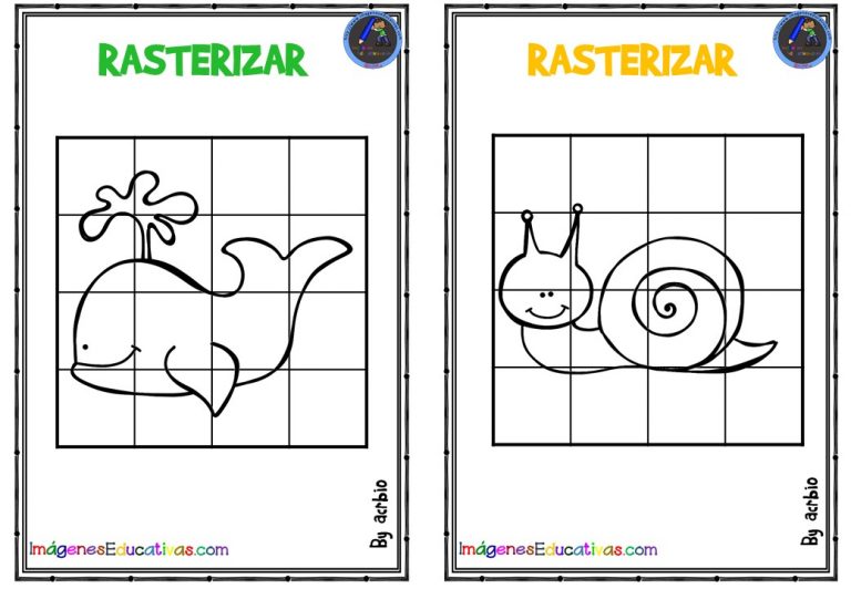 Trabajamos la creatividad rasterización - Imagenes Educativas