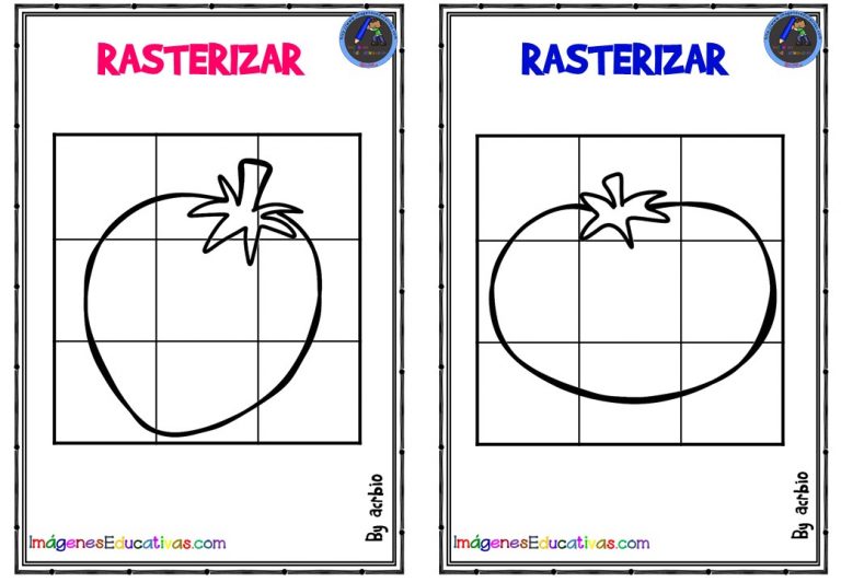 Trabajamos la creatividad rasterización - Imagenes Educativas