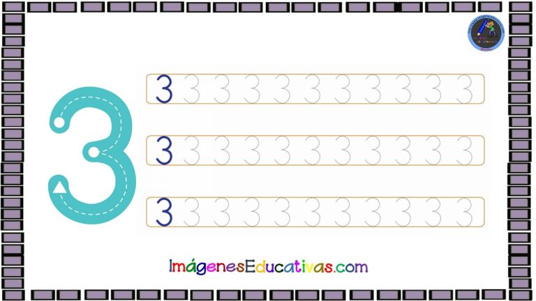 Repasamos el trazo en números del 0 al 10. - Imagenes Educativas