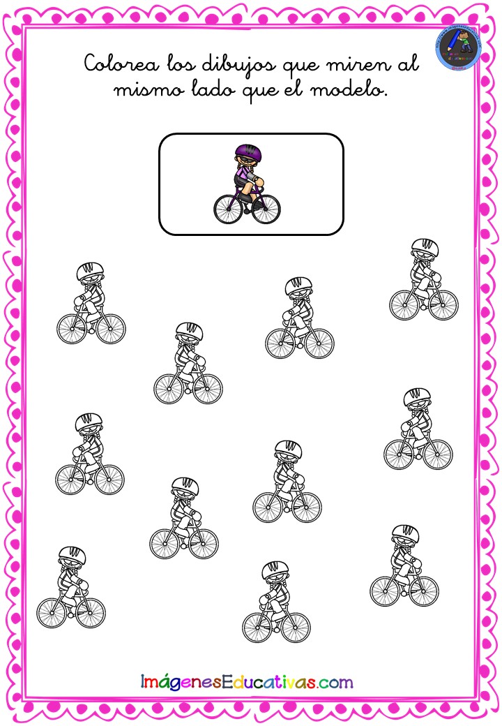 Fichas de lateralidad para Infantil. - Imagenes Educativas