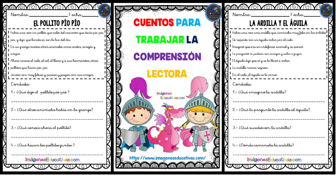 Cuentos cortos para compresión lectora - Imagenes Educativas