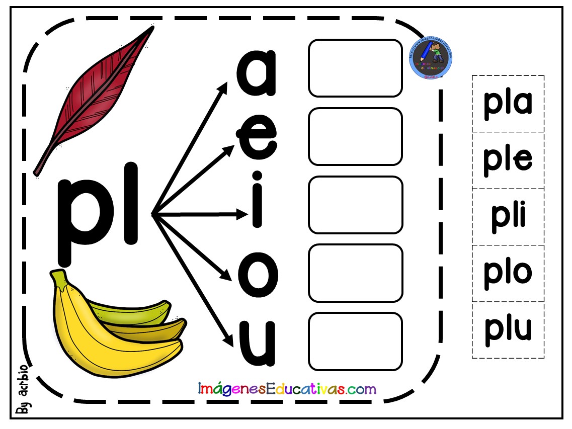 Cuadernillo para TRABAJAR las trabadas - Imagenes Educativas