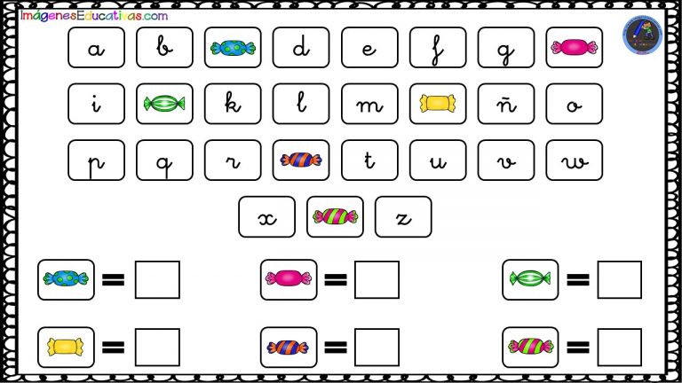 Fichas para aprender el abecedario en mayúscula y minúscula. - Imagenes ...