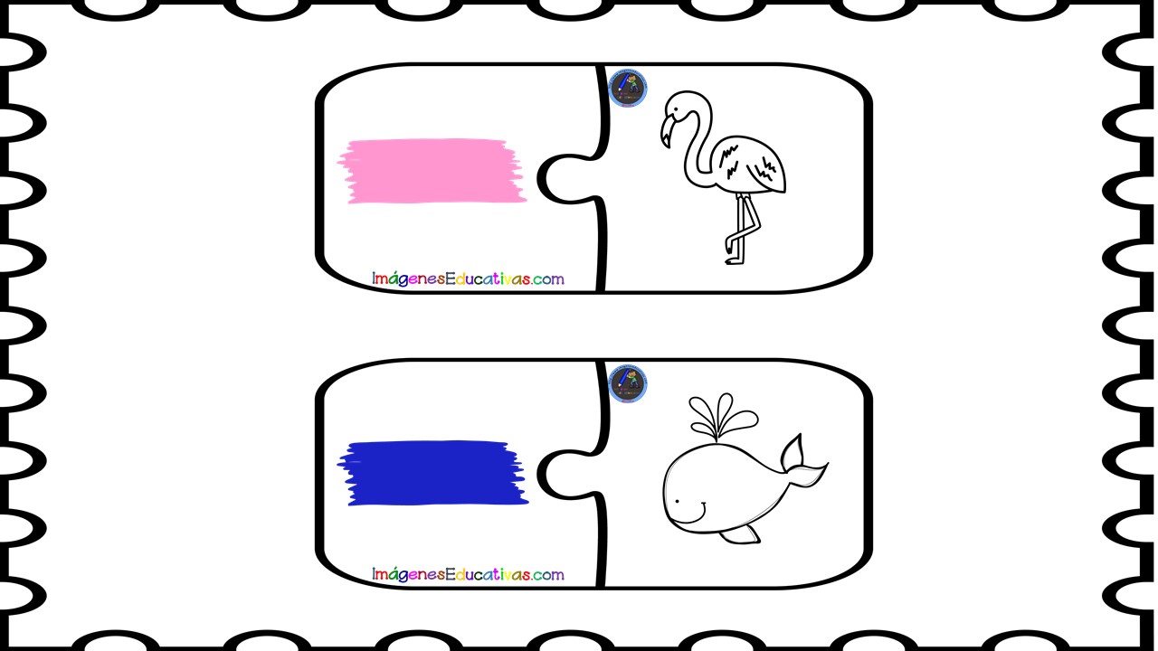 El puzzle de los colores. - Imagenes Educativas