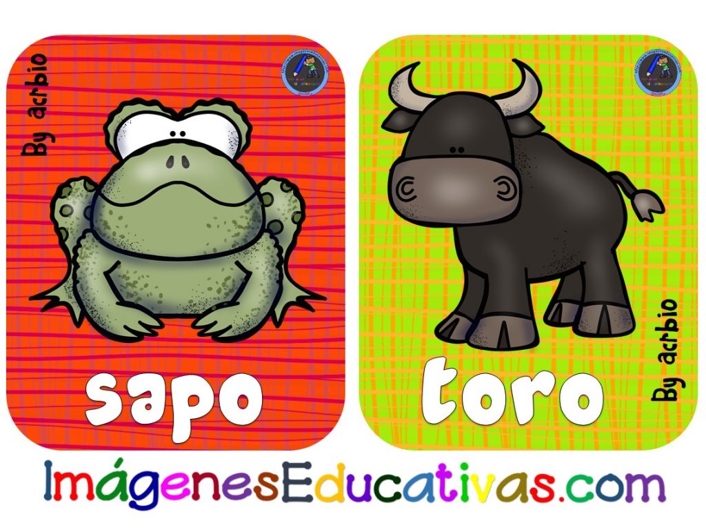 Lotería de Animales 3 TAMAÑOS Y 40 CARTA - Imagenes Educativas