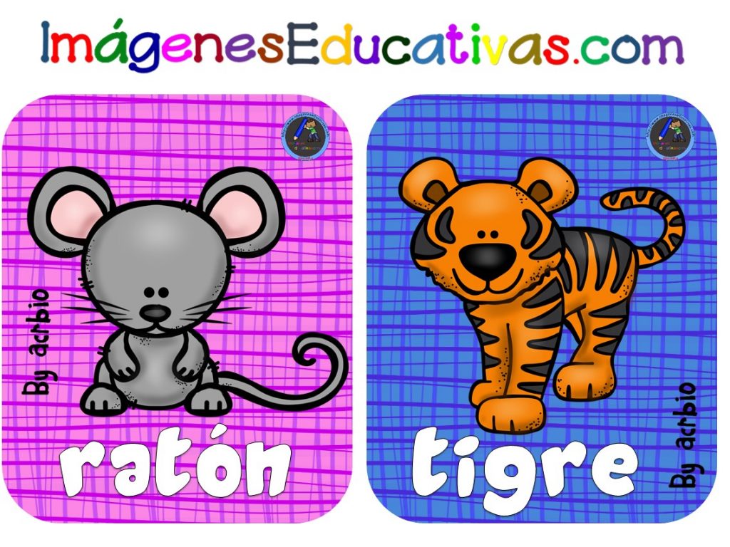 Lotería de Animales 3 TAMAÑOS Y 40 CARTA - Imagenes Educativas