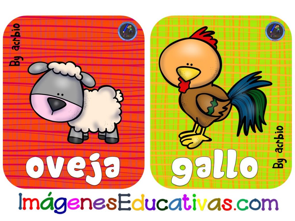 Lotería de Animales 3 TAMAÑOS Y 40 CARTA - Imagenes Educativas