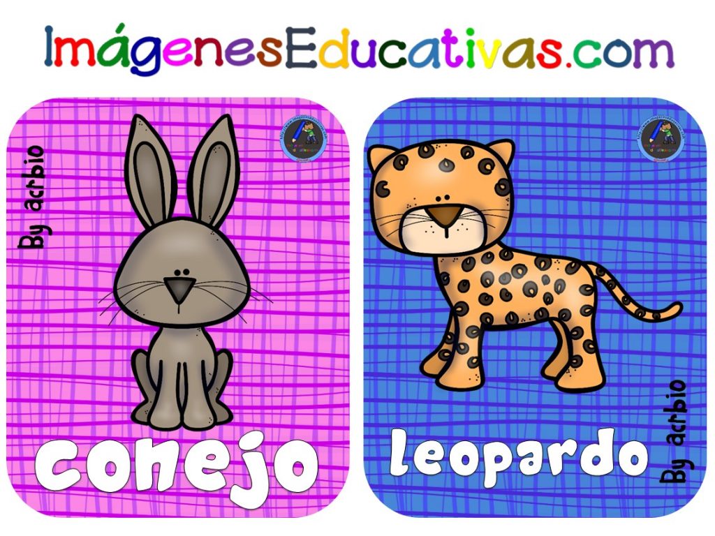 Lotería de Animales 3 TAMAÑOS Y 40 CARTA - Imagenes Educativas