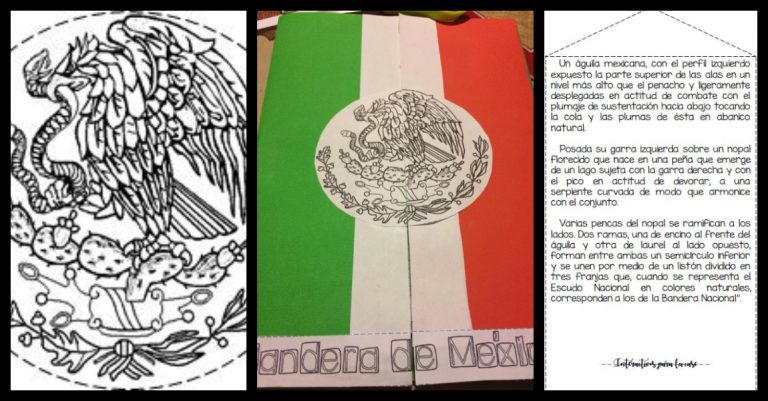 Lapbook Bandera MÉXICO PORTADA - Imagenes Educativas