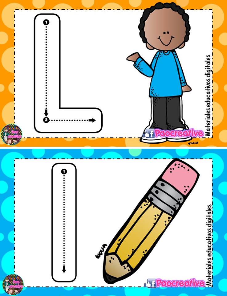 ABC GRAFOMOTOR MAYÚSCULA Y MINÚSCULA (12) - Imagenes Educativas