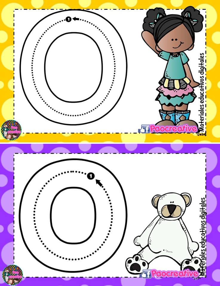 ABC GRAFOMOTOR MAYÚSCULA Y MINÚSCULA (16) - Imagenes Educativas