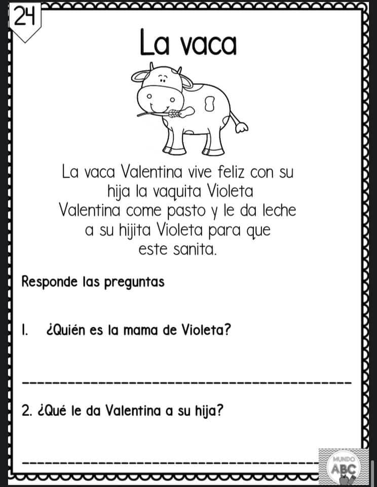 COMPRESIÓN LECTORA (20) - Imagenes Educativas COMPRESIÓN LECTORA (20) - Imagenes Educativas