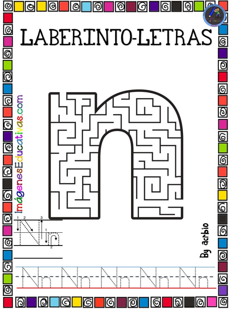 LABERINTO-LETRAS - Imagenes Educativas