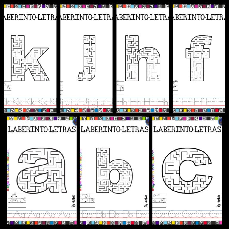 LABERINTO-LETRAS - Imagenes Educativas