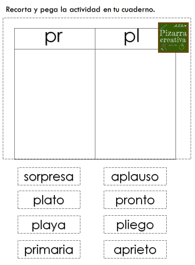 MI LIBRITO DE SÍLABAS TRABADAS (7) - Imagenes Educativas