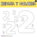 REPASA Y COLOREA LOS NÚMEROS 1-10 (2) - Imagenes Educativas