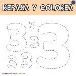REPASA Y COLOREA LOS NÚMEROS 1-10 - Imagenes Educativas