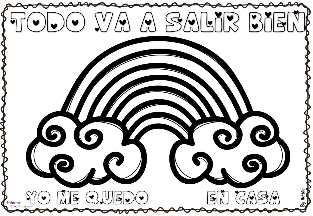 TODO IRÁ BIEN YO ME QUEDO EN CASA (24) - Imagenes Educativas