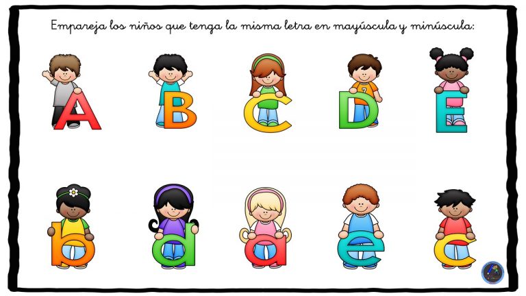 Las letras del abecedario: Cada mayúscula con su minúscula - Imagenes ...