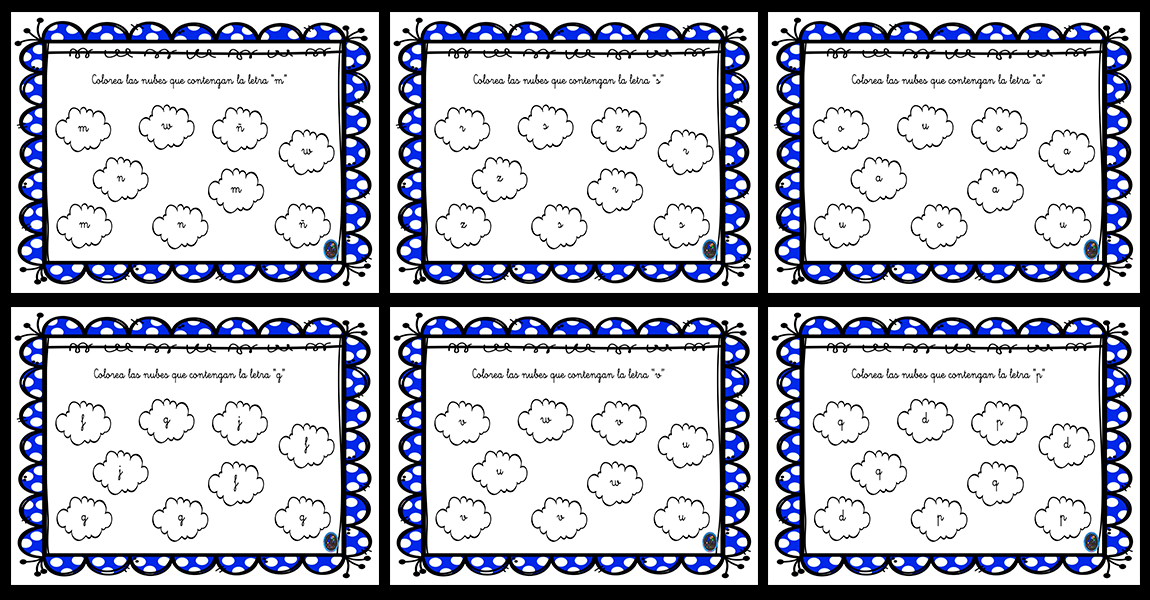 Reconocimiento de letras - Imagenes Educativas