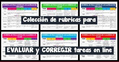 Colección de rubricas para EVALUAR y CORREGIR tareas on line - Imagenes ...