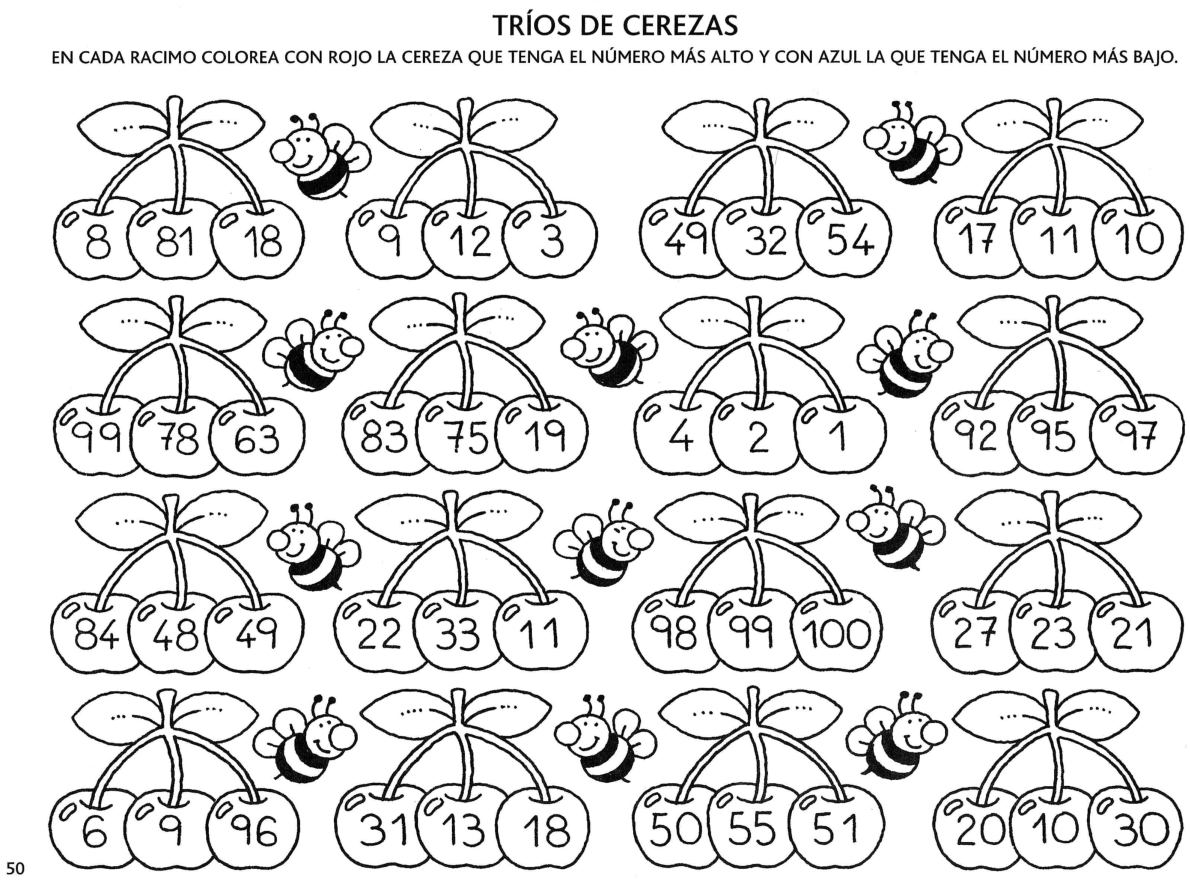Descubro los Números del 0 al 100 LIBRO COMPLETO_Página_50 - Imagenes ...