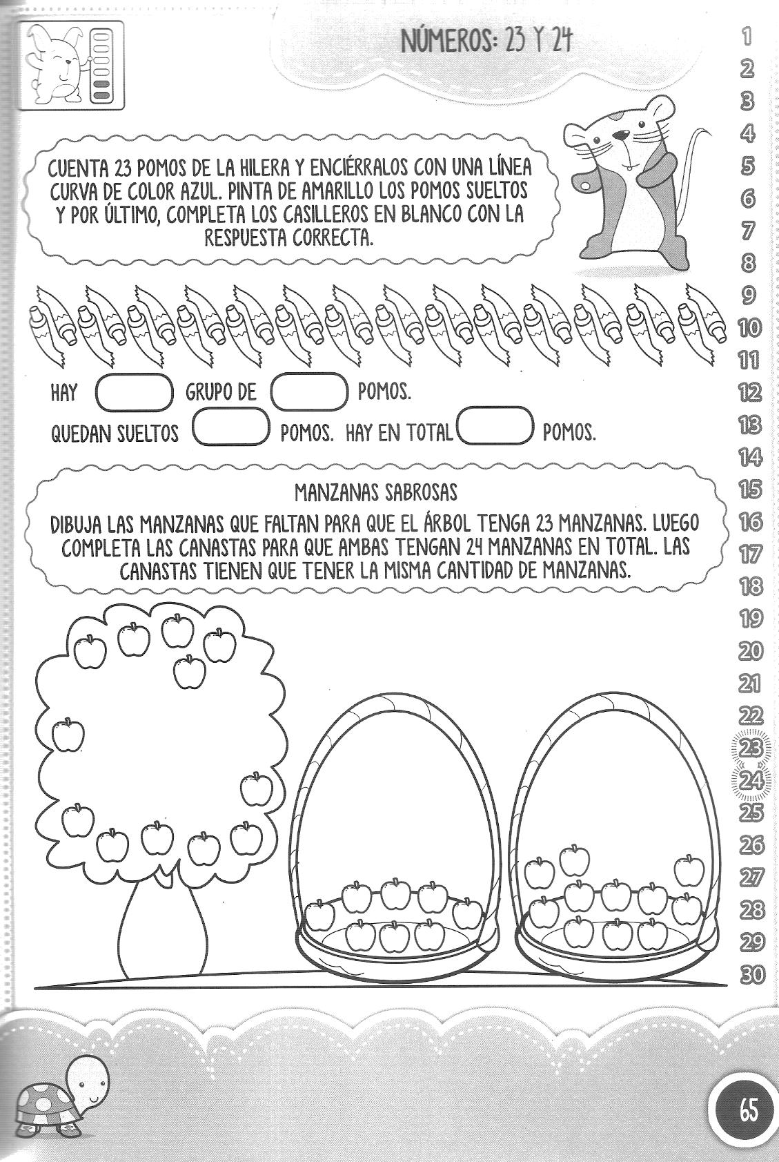 101 FICHAS PARA TRABAJAR LOS NÚMEROS - Imagenes Educativas