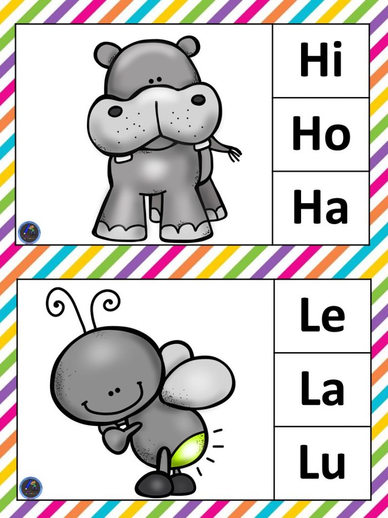 TARJETAS EDUCATIVAS Marca el sonido inicial (11) - Imagenes Educativas