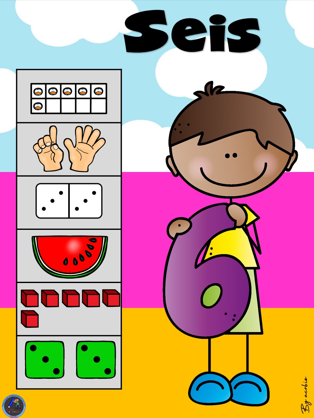 100 TARJETAS PARA TRABAJAR LOS NÚMEROS DEL 1 AL 10 - Imagenes Educativas