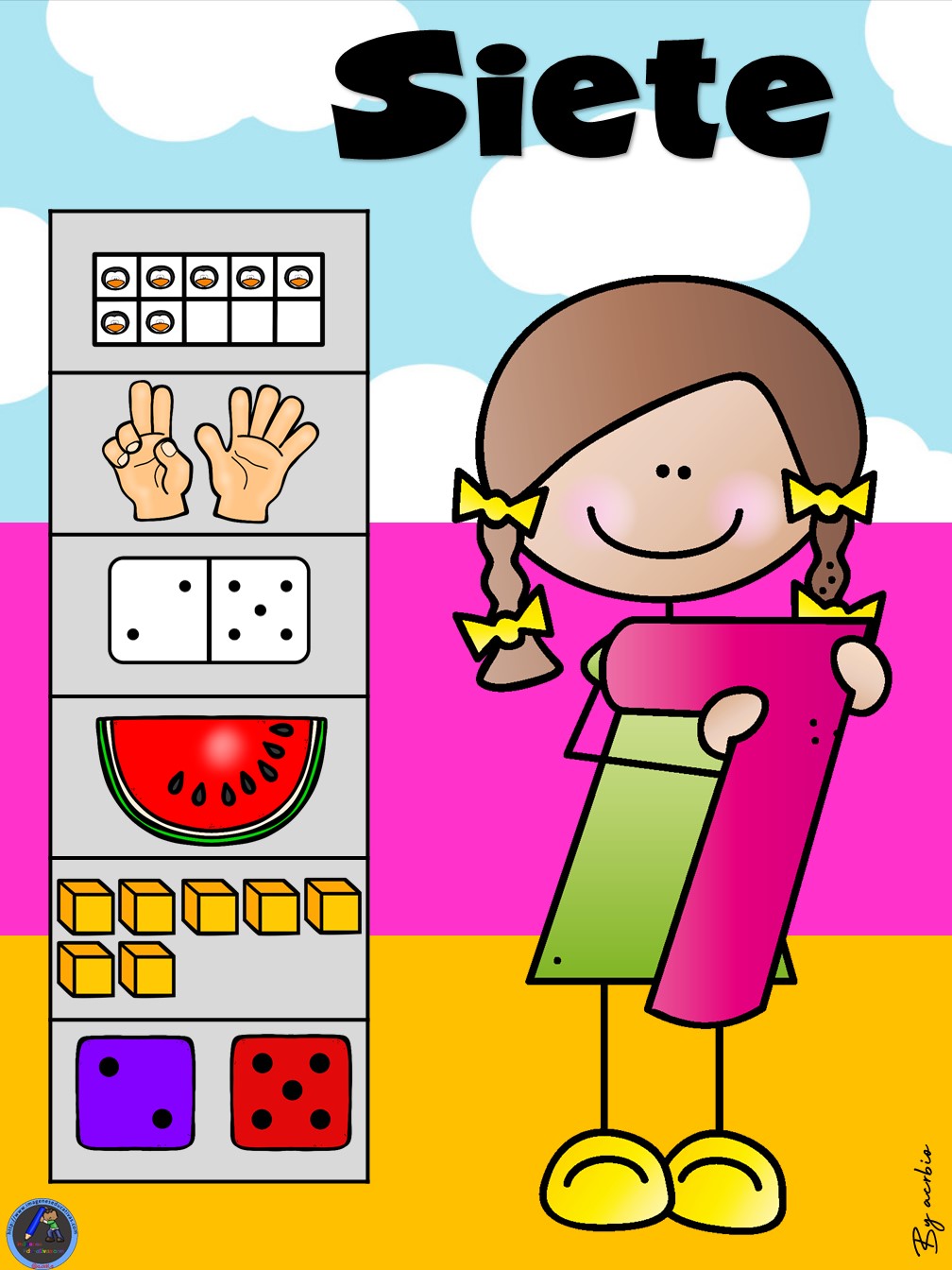 100 TARJETAS PARA TRABAJAR LOS NÚMEROS DEL 1 AL 10 - Imagenes Educativas