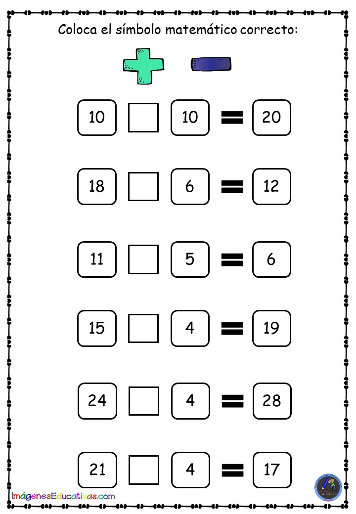 simbolo matemático (5) - Imagenes Educativas