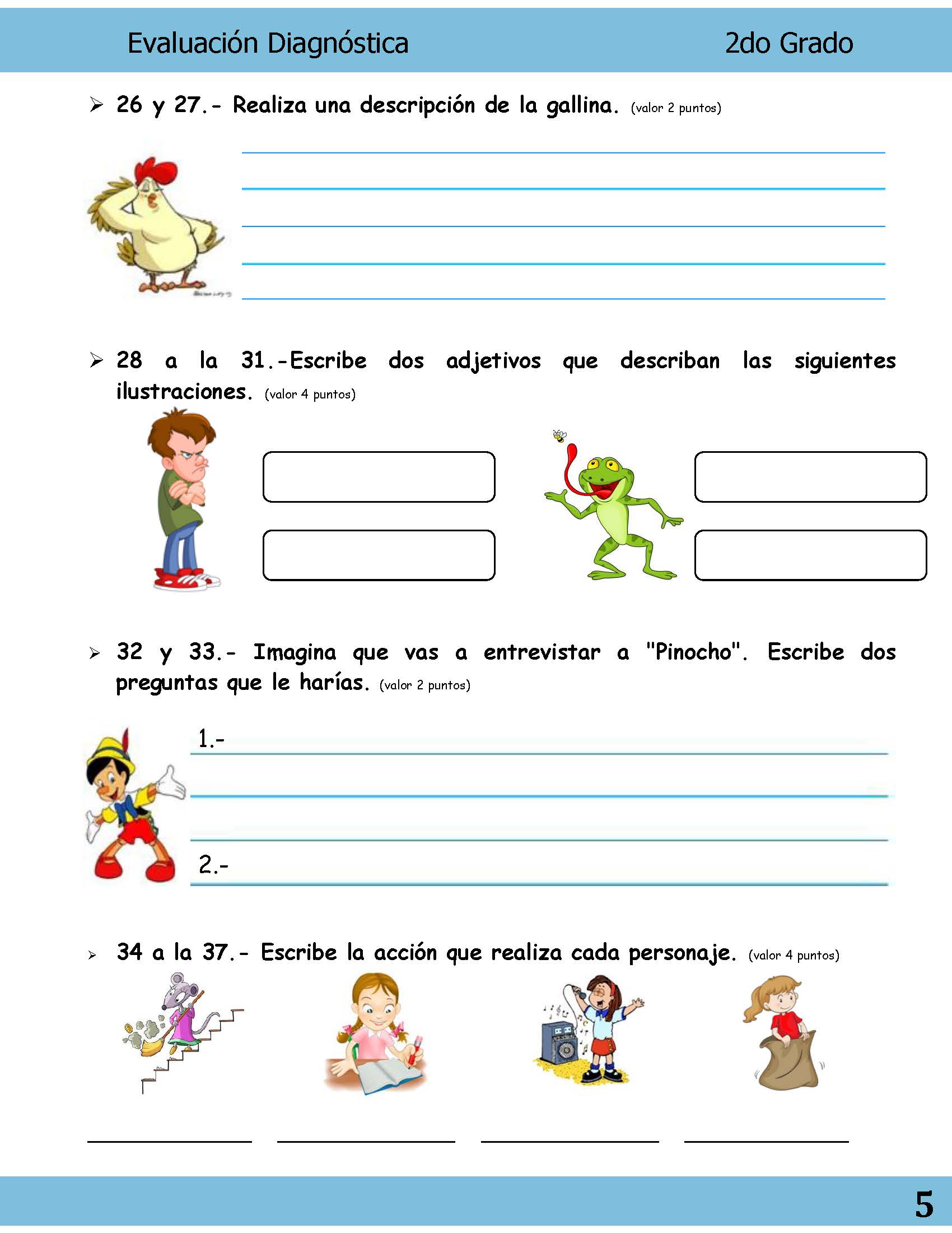 EVALUACIÓN-DIAGNÓSTICA-2do-Grado_Página_05 - Imagenes Educativas