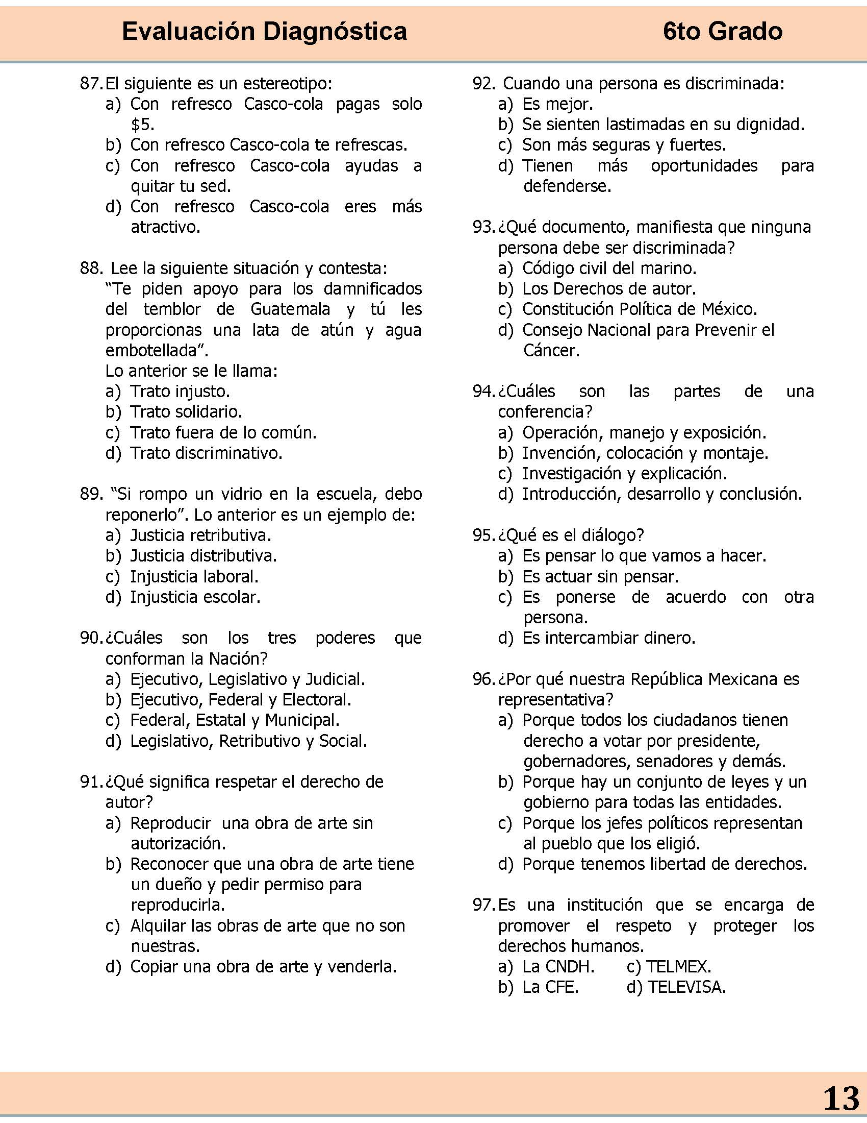 EVALUACIÓN DIAGNOSTICA 5º y 6º primaria - Imagenes Educativas