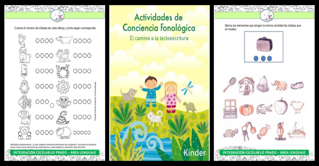 SÚPER CUADERNO PARA TRABAJAR LA CONCIENCIA FONOLÓGICA -Orientacion Andujar