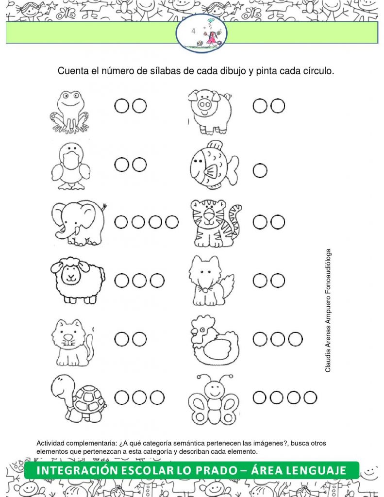 SÚPER CUADERNO PARA TRABAJAR LA CONCIENCIA FONOLÓGICA -Orientacion Andujar