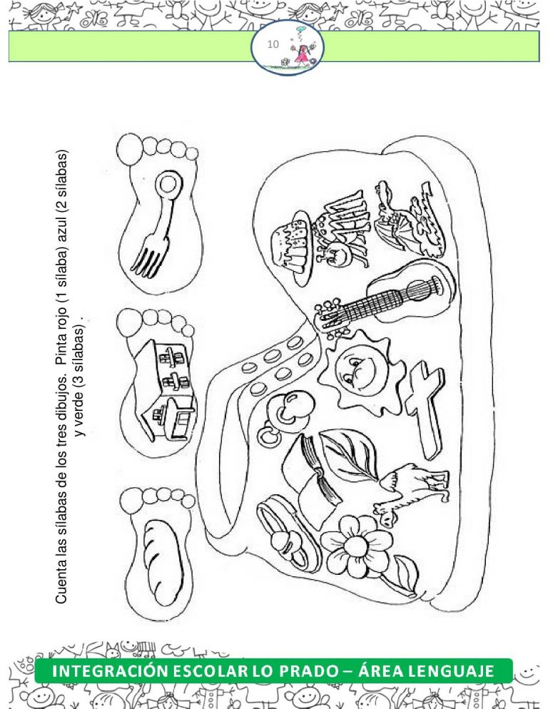 90 FICHAS PARA TRABAJAR LA CONCIENCIA FONOLÓGICA - Imagenes Educativas