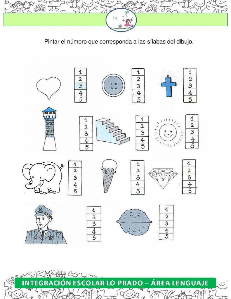 SÚPER CUADERNO PARA TRABAJAR LA CONCIENCIA FONOLÓGICA -Orientacion Andujar