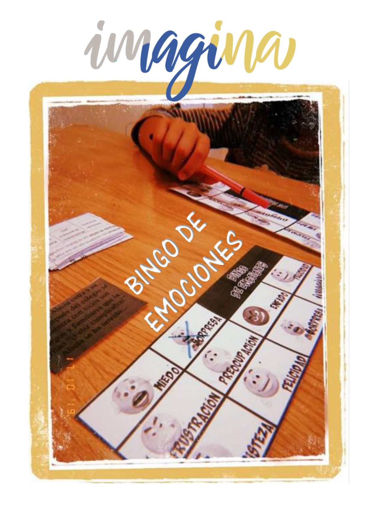 BINGO DE EMOCIONES - Imagenes Educativas