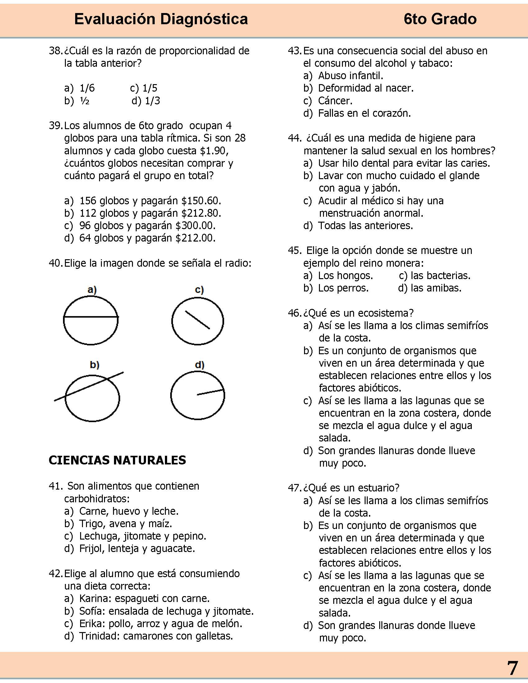 EVALUACIÓN-DIAGNÓSTICA-6to-Grado_Página_07 - Imagenes Educativas