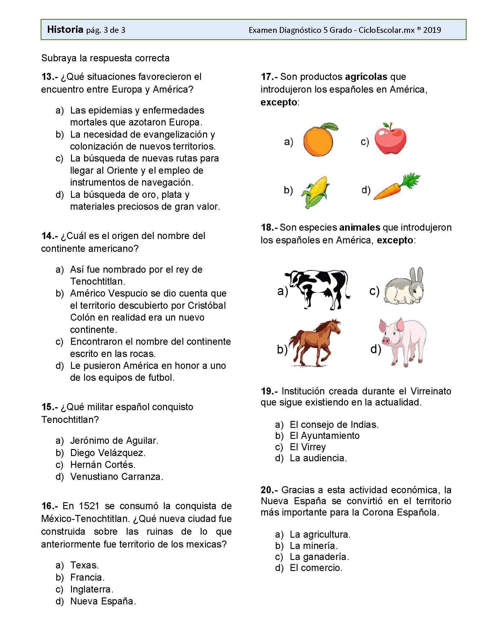 EXAMEN-DIAGNÓSTICO-QUINTO-GRADO-2019-2020_Página_16 - Imagenes Educativas
