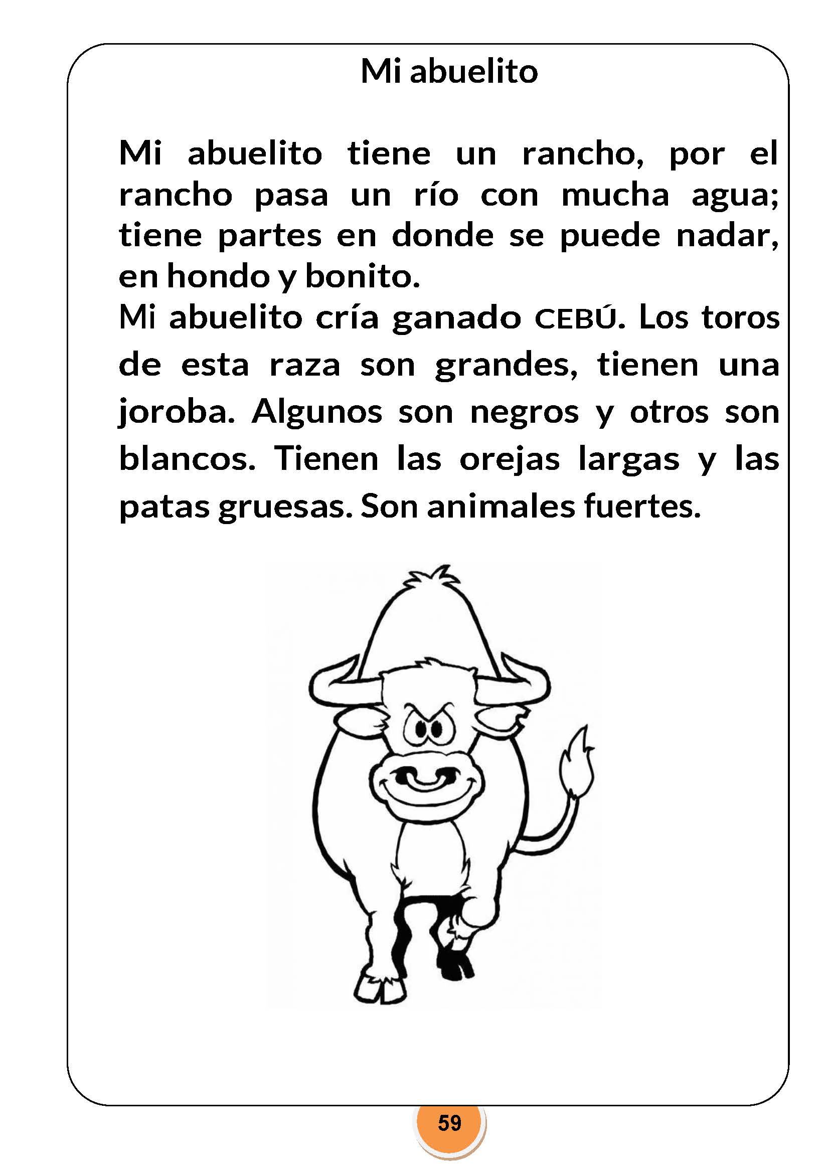 Mis Primeras Lecturas 80 Textos De Lecturas Para Niños Página 58