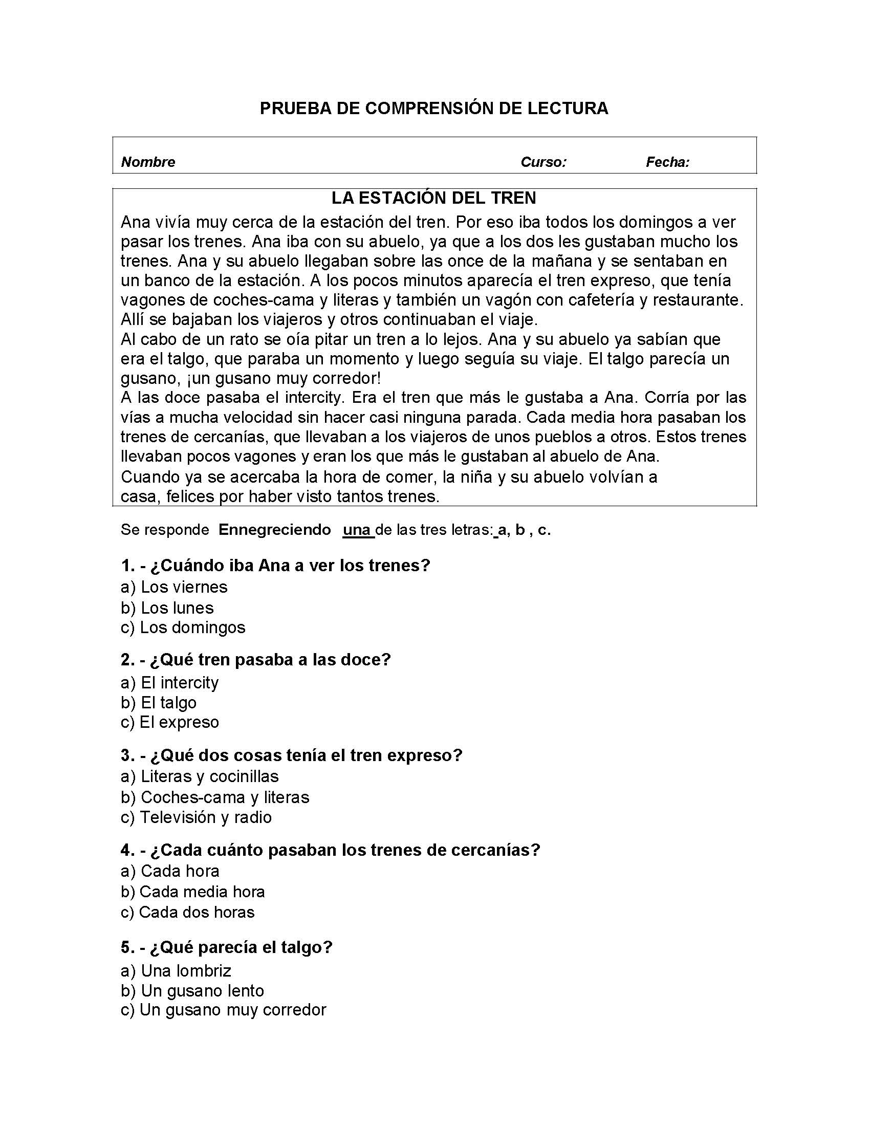 Lecturas De Comprensión 3 Grado – GJDJU