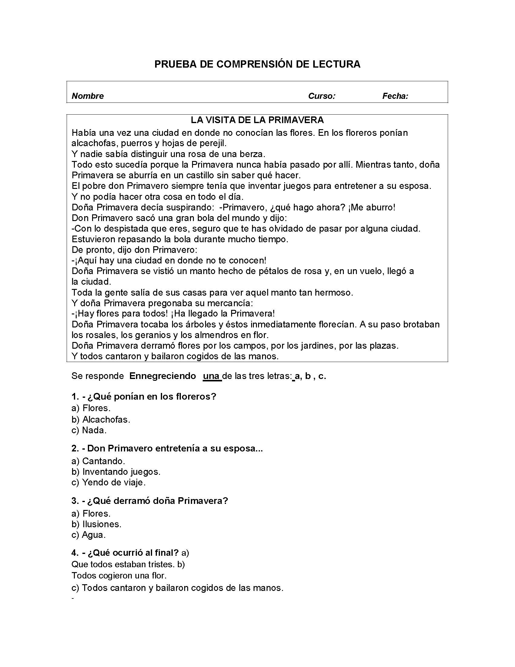 Prueba-Compresion-Lectura-5º-GRADO_Página_04 - Imagenes Educativas