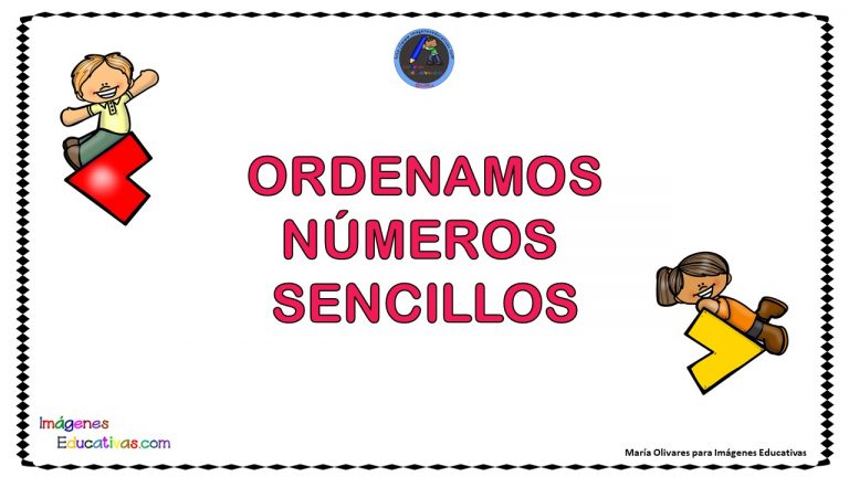 ordenar numeros (1) - Imagenes Educativas