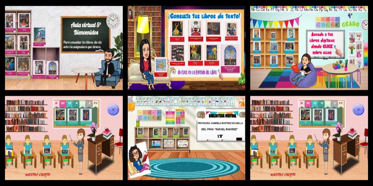 BIBLIOTECAS VIRTUALES TODOS LOS GRADOS 1-2-3-4-5-6. - Imagenes Educativas