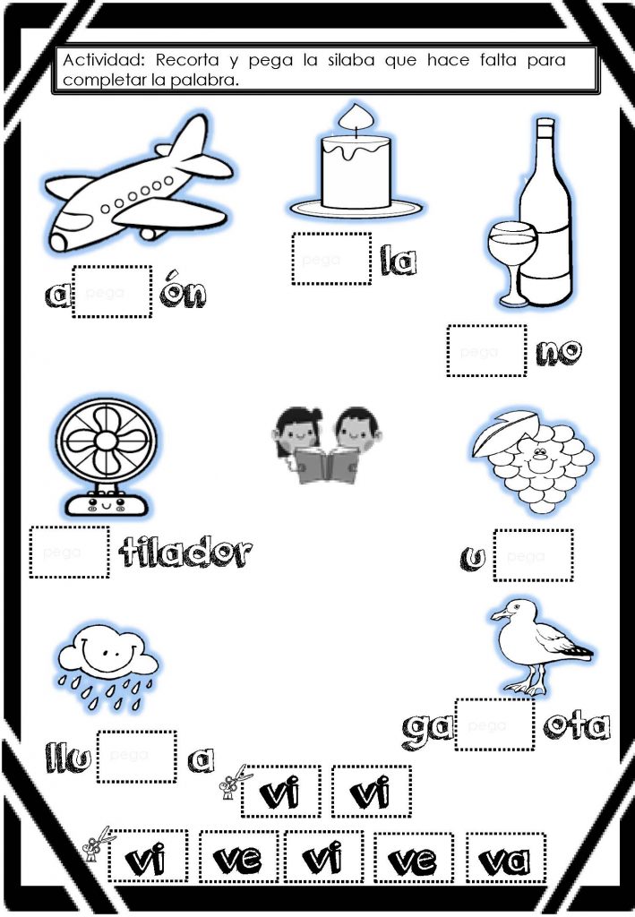 CUADERNILLO DE SÍLABAS CON ACTIVIDADES - Imagenes Educativas