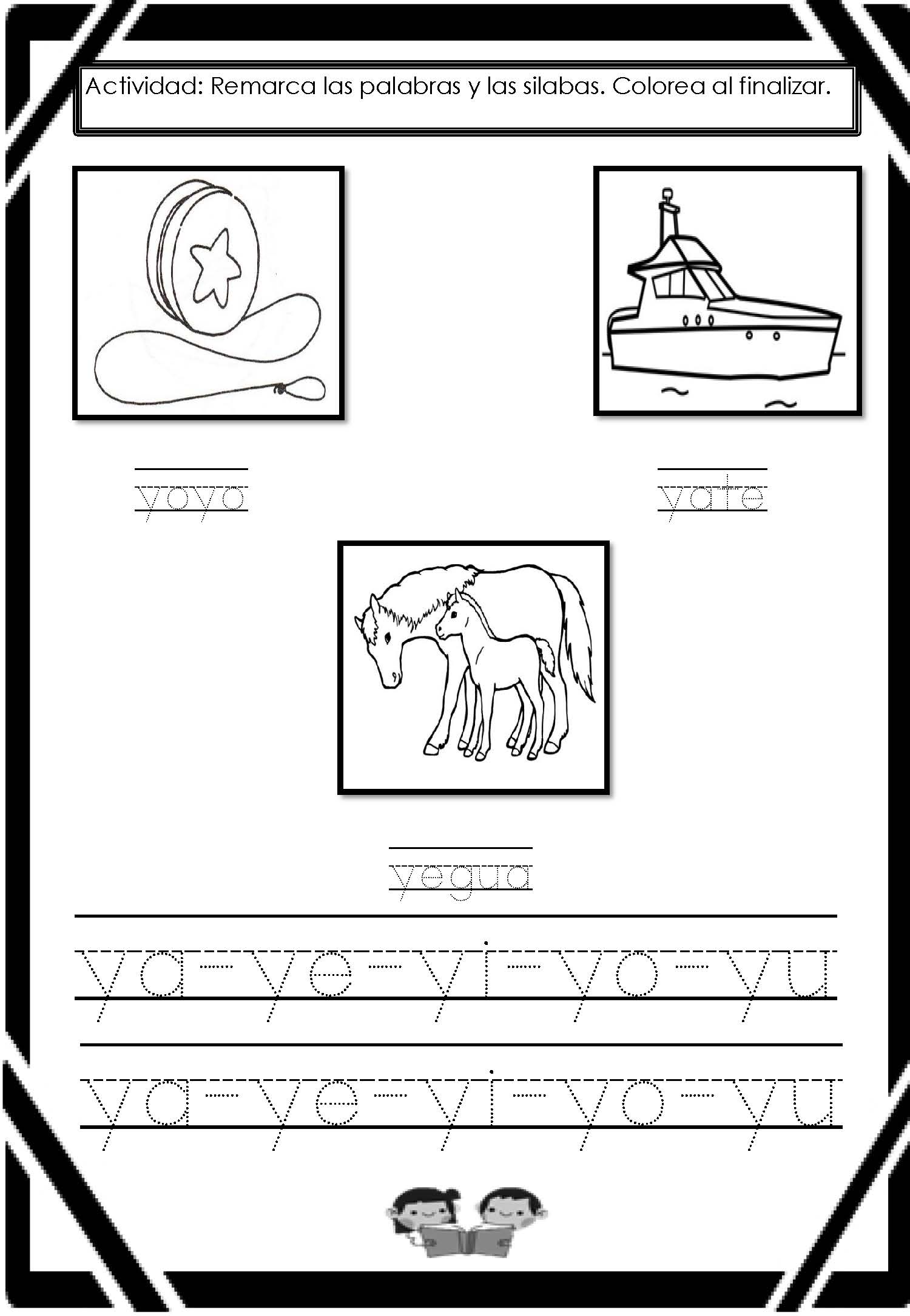 CUADERNILLO DE SÍLABAS CON ACTIVIDADES - Imagenes Educativas