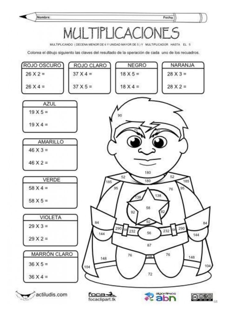 COLECCIÓN DE ESTRATEGIA ACTIVIDADES PARA TRABAJAR LAS TABLAS DE ...
