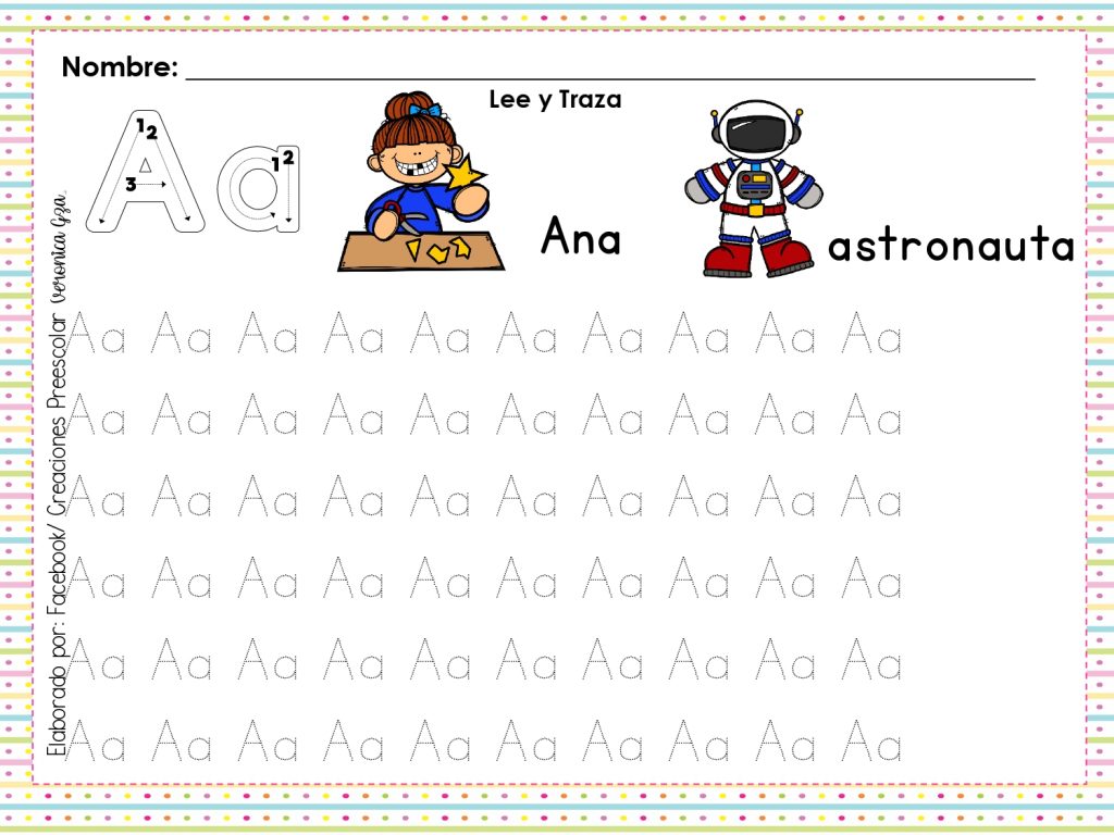 CUADERNO DE TRAZOS-LETRAS-NÚMEROS - Imagenes Educativas
