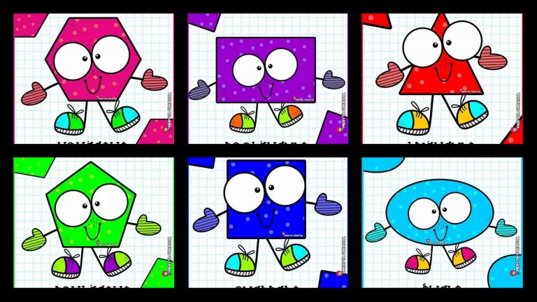 TARJETAS DE FIGURAS GEOMÉTRICAS PARA DECORAR TU AULA - Imagenes Educativas